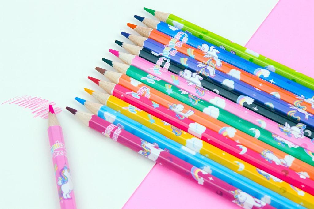 Unicorn Color Pencil Set – The Peppy Door