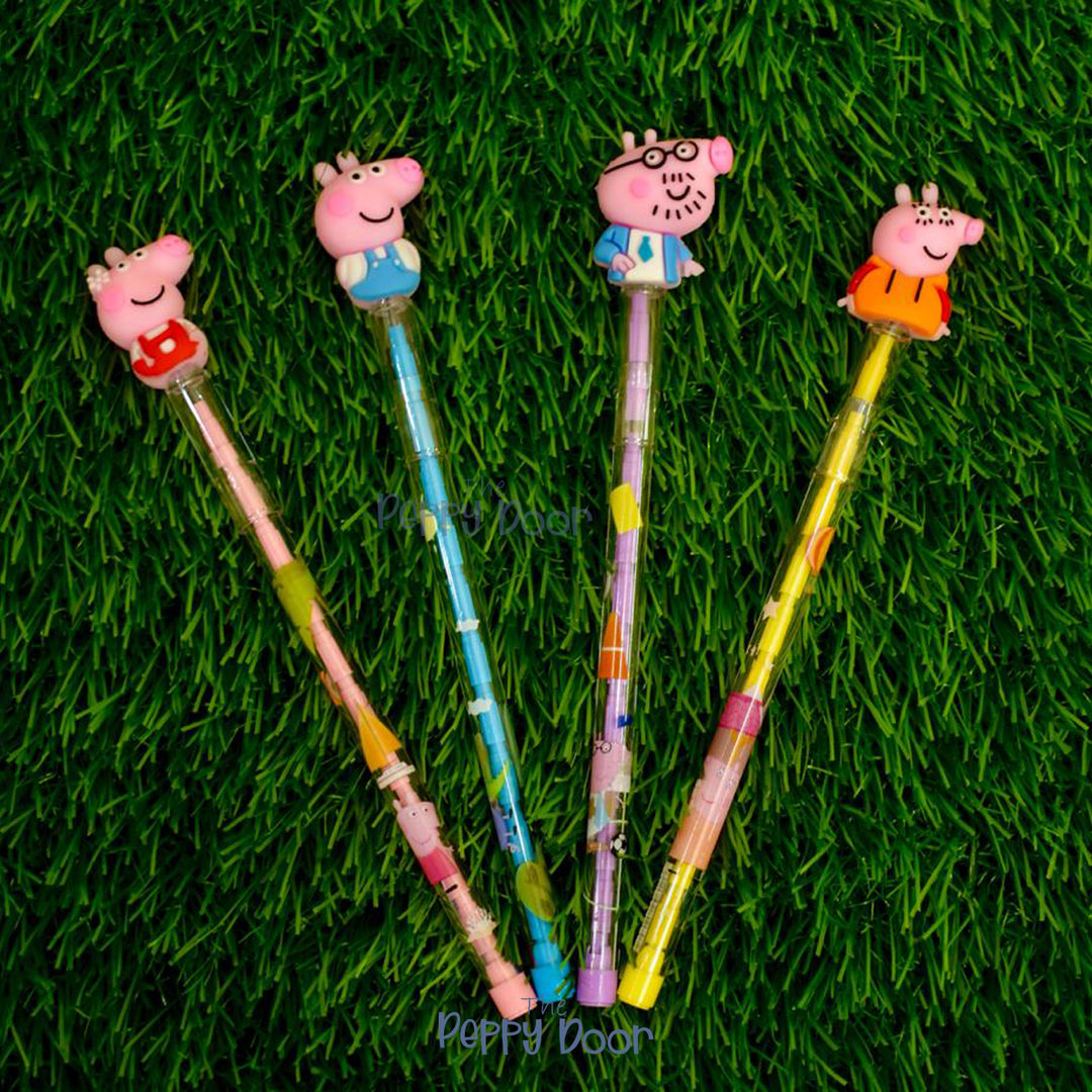 Peppa pig pencils – The Peppy Door