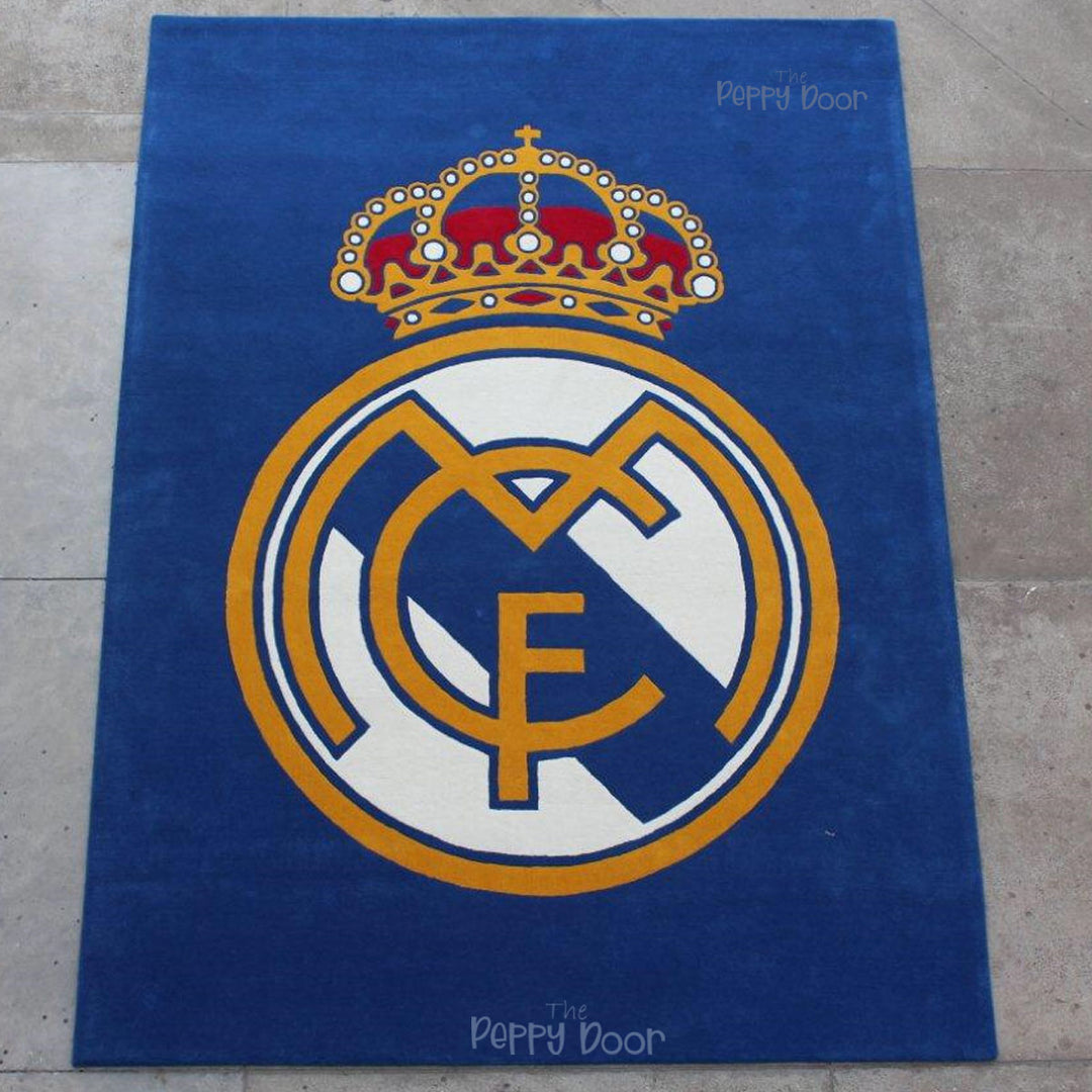 Real Madrid Crest Rug – The Peppy Door